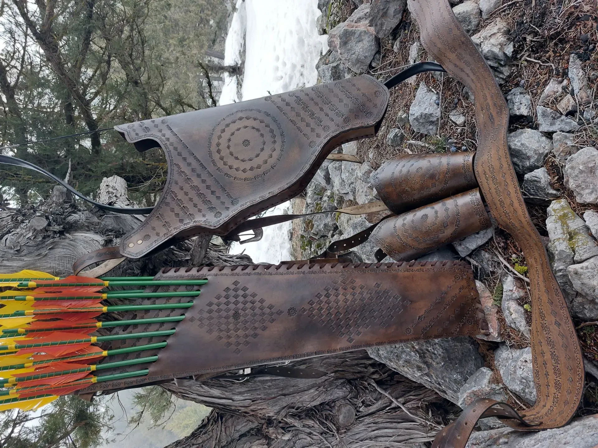 Archery Shop Traditional Horseback Archery Turkish Bow Leather Armor ...